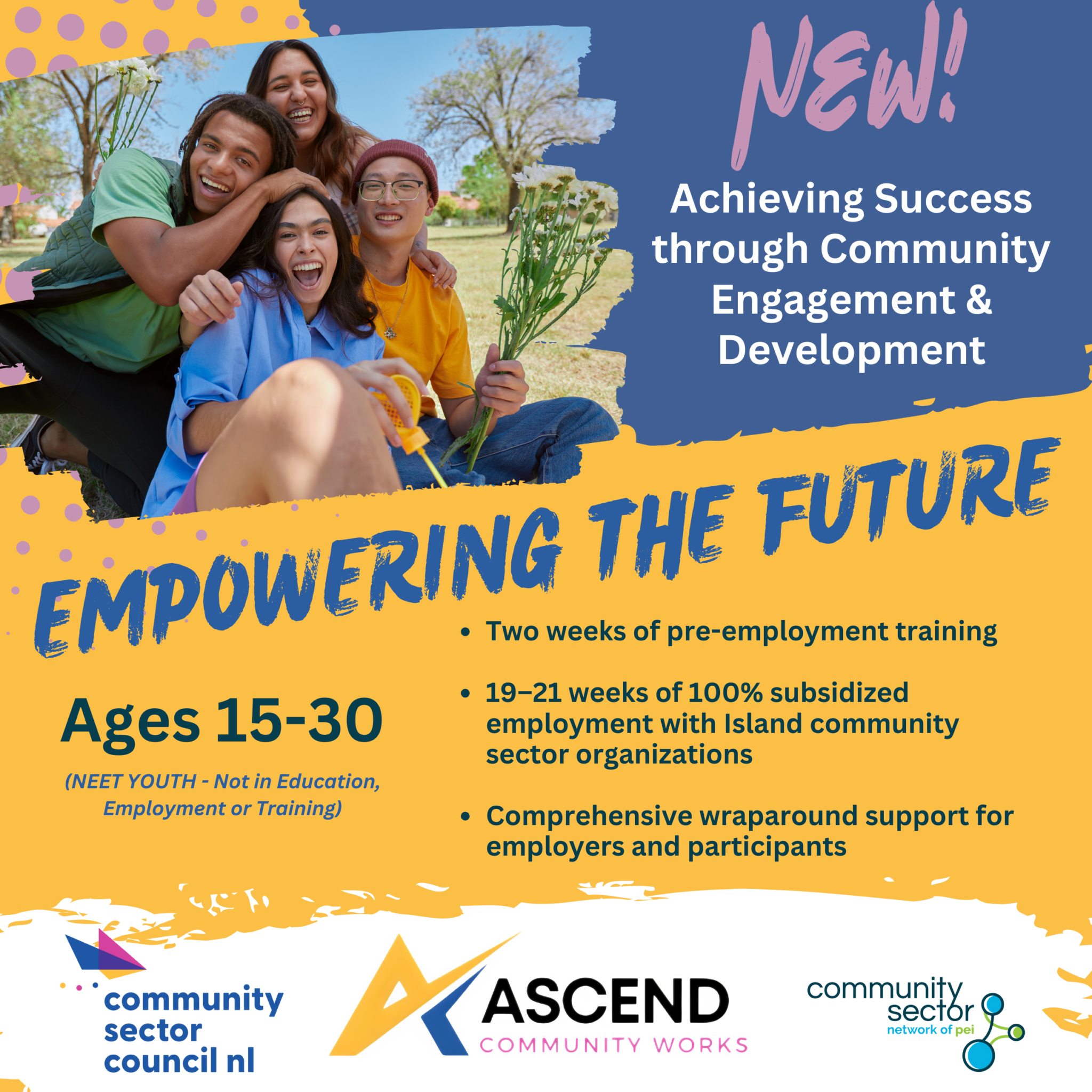 ASCEND: Empowering Island Youth, Strengthening Communities – Community Sector Network of PEI